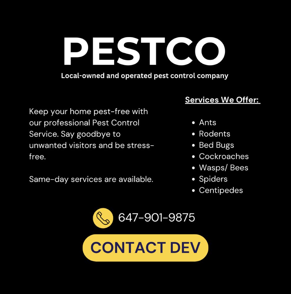 PESTCO - Updated December 2025 - Request a Quote - Pickering, Ontario ...