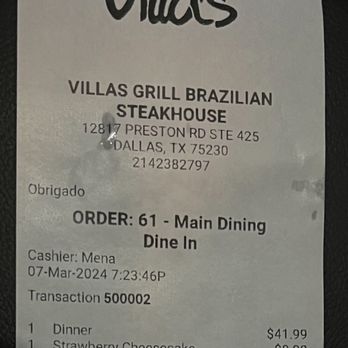 VILLAS GRILL BRAZILIAN STEAKHOUSE - Updated November 2025 - 229 Photos ...
