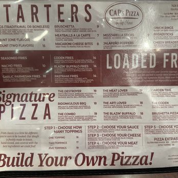 CAPS PIZZA AND TAP HOUSE - Updated July 2024 - 254 Photos & 201 Reviews ...