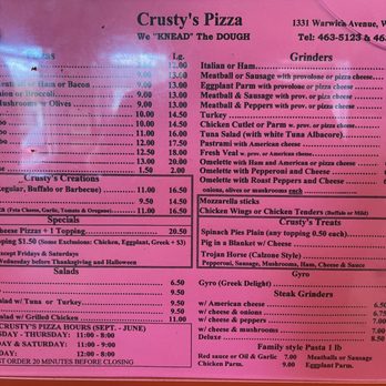 CRUSTY’S PIZZA - Updated November 2025 - 23 Photos & 82 Reviews - 1331 ...
