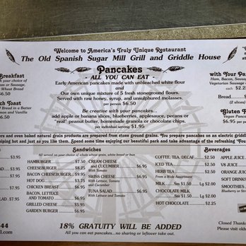 OLD SUGAR MILL PANCAKE HOUSE - Updated May 2024 - 748 Photos & 426 ...