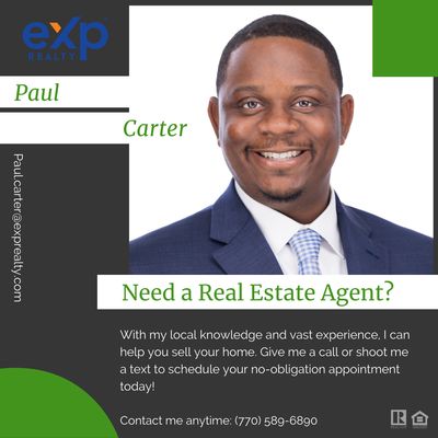 PAUL CARTER-EXP REALTY - Updated April 2024 - Contact Agent - Atlanta ...