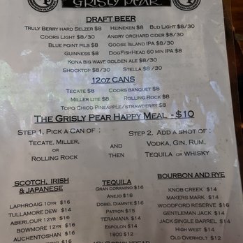 THE GRISLY PEAR - Updated December 2024 - 84 Photos & 241 Reviews - 107 ...