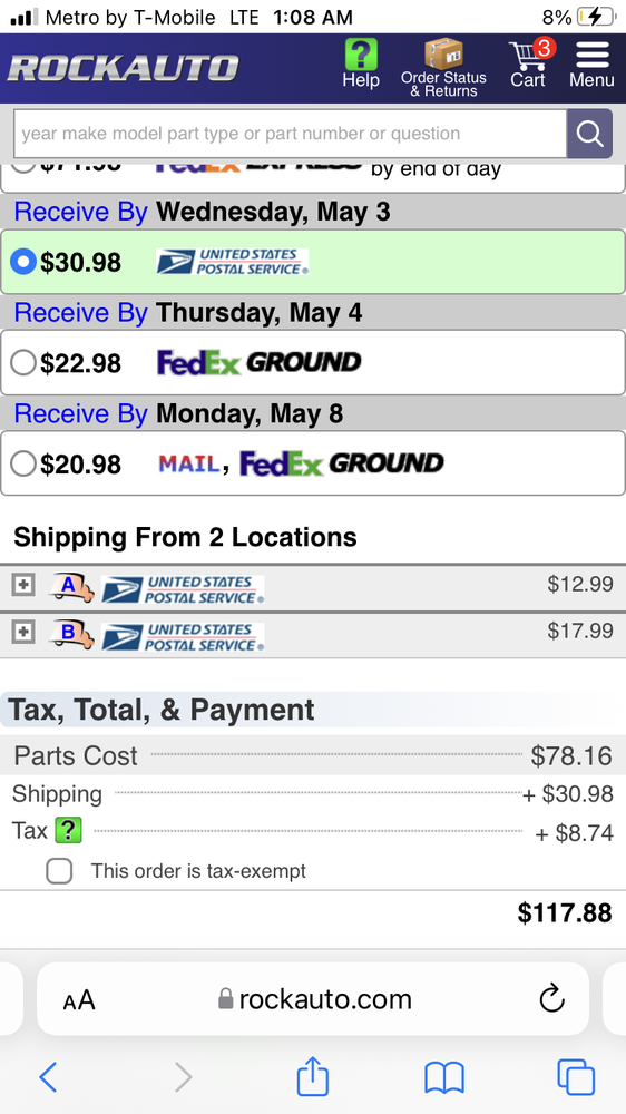 ROCK AUTO PARTS - Updated September 2025 - 41 Reviews - 15531 New ...