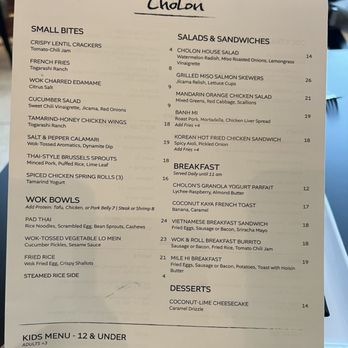 CHOLON - MODERN ASIAN - Updated October 2025 - 107 Photos & 58 Reviews ...