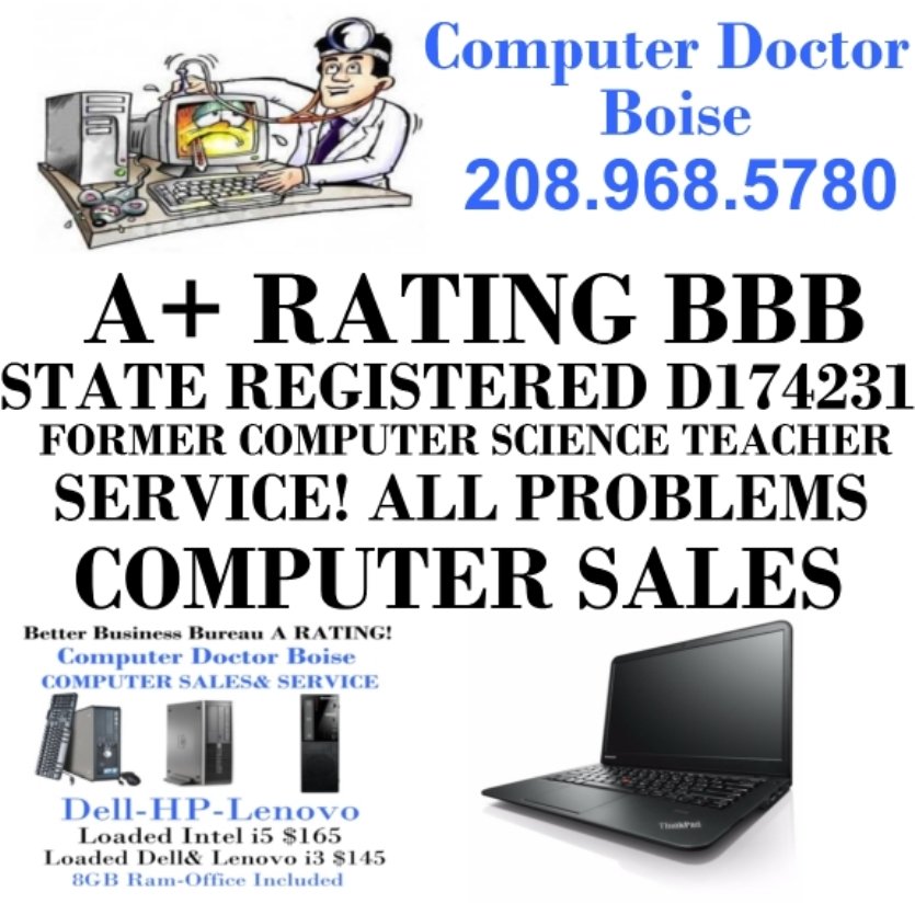 COMPUTER DOCTOR BOISE - Updated October 2025 - 8026 S Diego Way, Boise ...