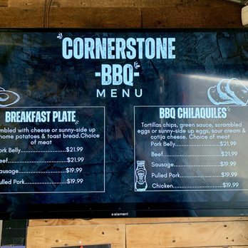 CORNERSTONE BBQ - Updated April 2025 - 279 Photos & 386 Reviews - 271 E ...