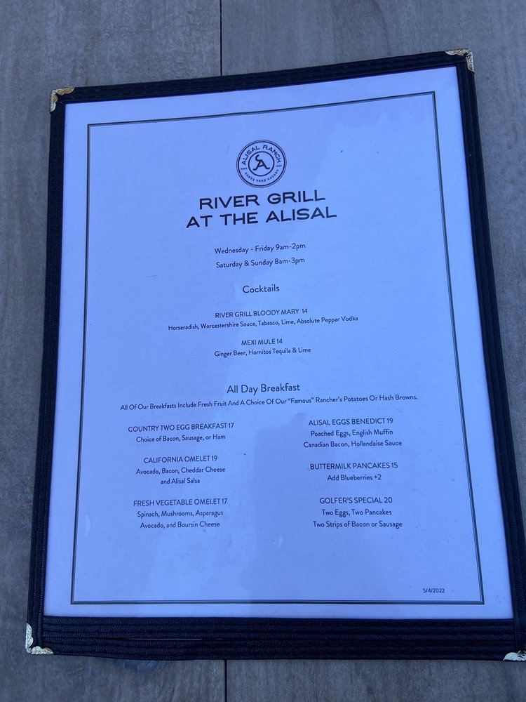 ALISAL RANCH GRILL - Updated September 2025 - 11 Photos & 13 Reviews ...