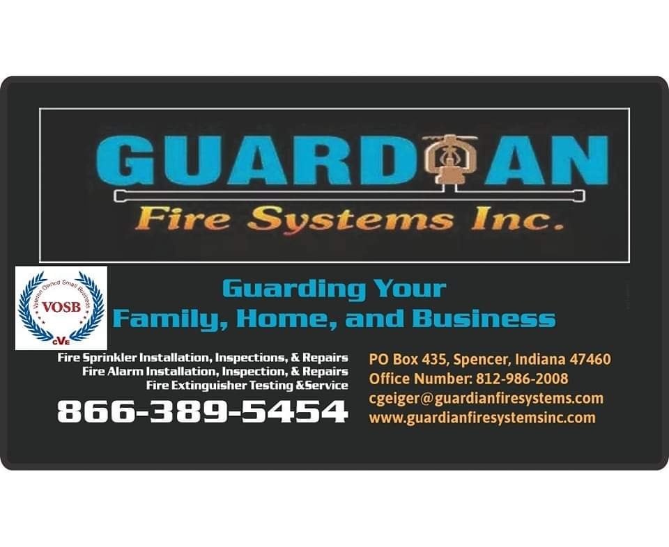 GUARDIAN FIRE SYSTEMS - 10151 N US Hwy 231, Quincy, Indiana - Fire ...