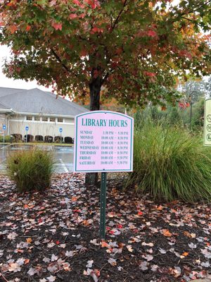 HAMPTON PARK LIBRARY - FORSYTH COUNTY PUBLIC LIBRARY - Updated July ...