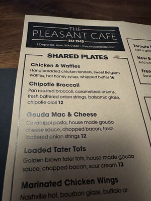 THE PLEASANT CAFE - Updated June 2024 - 7 Depot Square, Ayer ...