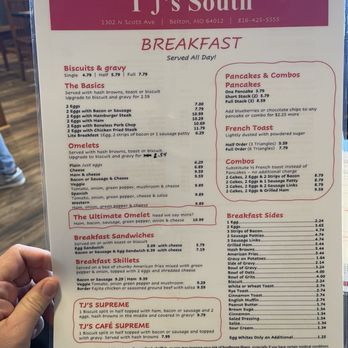 TJ’S CAFE SOUTH - Updated December 2025 - 10 Photos - 1302 N Scott Ave ...