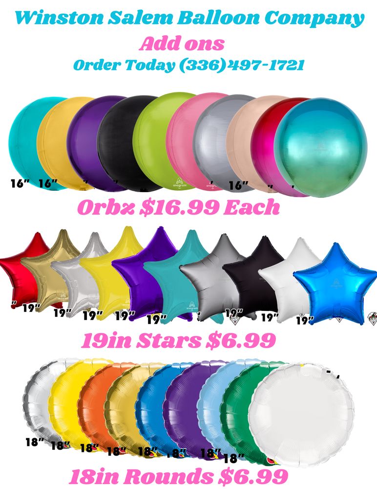 WINSTON SALEM BALLOON COMPANY - Updated July 2025 - Request a Quote ...