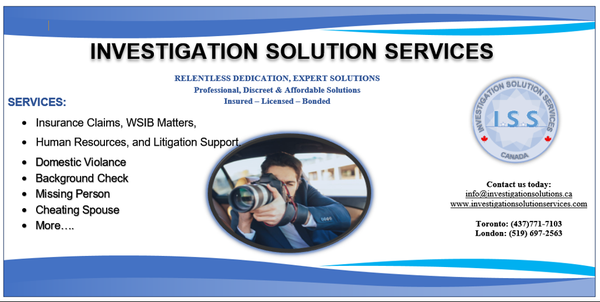 INVESTIGATION SOLUTION SERVICES - Updated October 2025 - 25 Photos ...