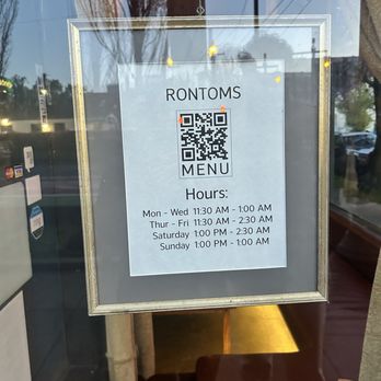 RONTOMS - Updated December 2025 - 281 Photos & 535 Reviews - 600 E ...