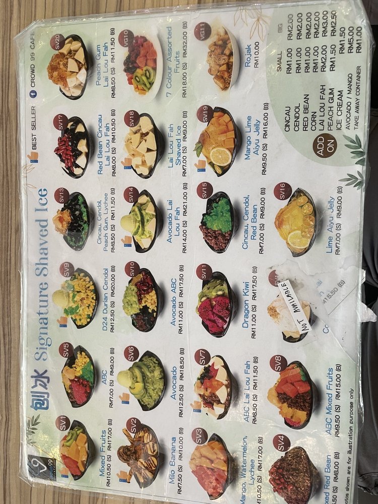 CROWD 99 CAFE - Lot 52, Ground Floor, Block R, One Avenue 9,, Sandakan ...