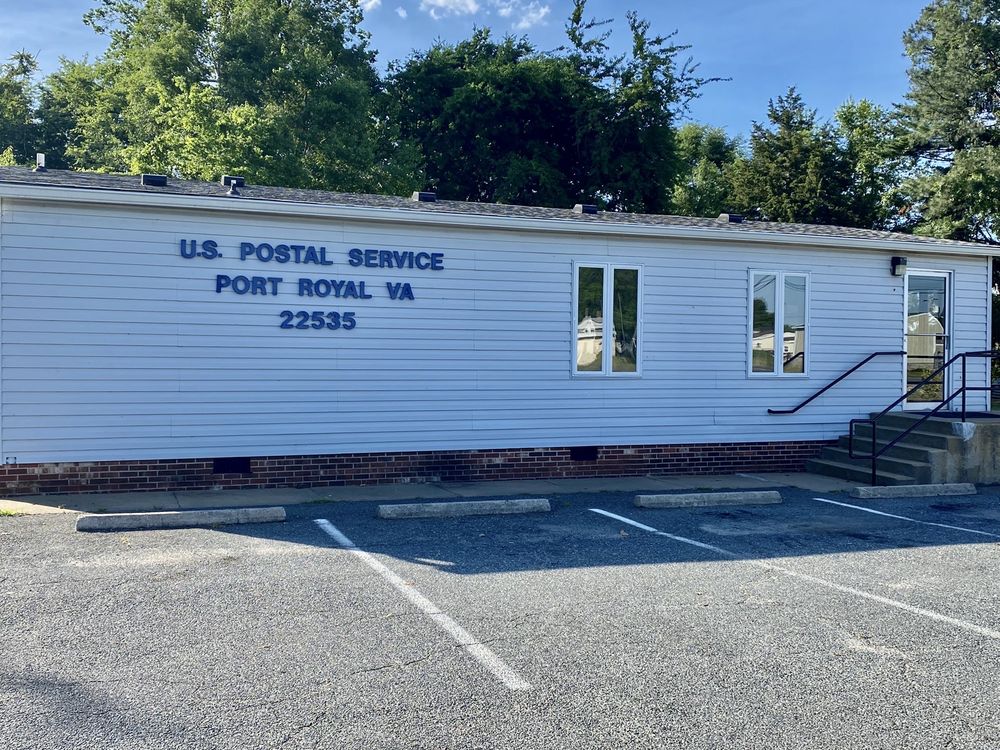 USPS PORT ROYAL - 602 Main St, Port Royal, Virginia - Post Offices ...