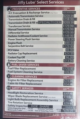 Jiffy Lube Daly City