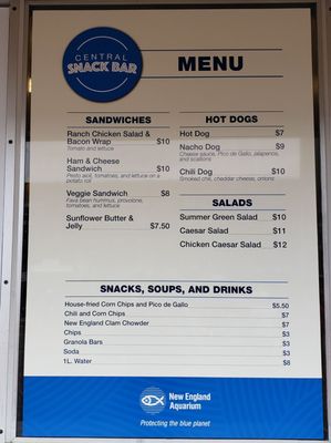 CENTRAL SNACK BAR - Updated May 2024 - 1 Central Wharf, Boston ...