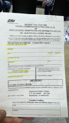 CALIFORNIA DEPARTMENT OF MOTOR VEHICLES - Updated December 2025 - 85 ...