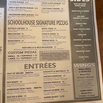 SCHOOLHOUSE TAVERN - Updated December 2025 - 54 Photos & 75 Reviews ...