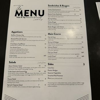 TOAST AND TAP - Updated January 2026 - 12 Photos - 413 Madison Ave ...