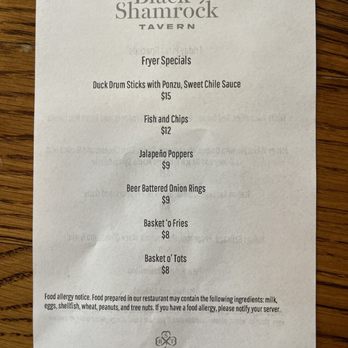 BLACK SHAMROCK TAVERN - Updated May 2024 - 261 Photos & 23 Reviews ...