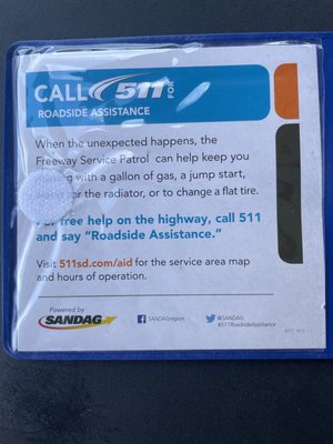 SANDAG 511- FREEWAY SERVICE PATROL PROGRAM - Updated January 2026 - 88 ...