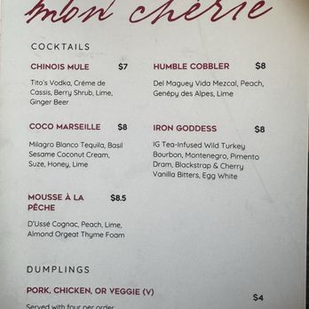 BAR CHINOIS - Updated January 2026 - 115 Photos & 37 Reviews - 244 19th ...