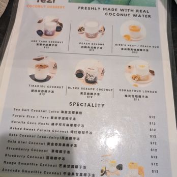 YEZI COCONUT DESSERT - Updated June 2024 - 152 Photos & 64 Reviews ...