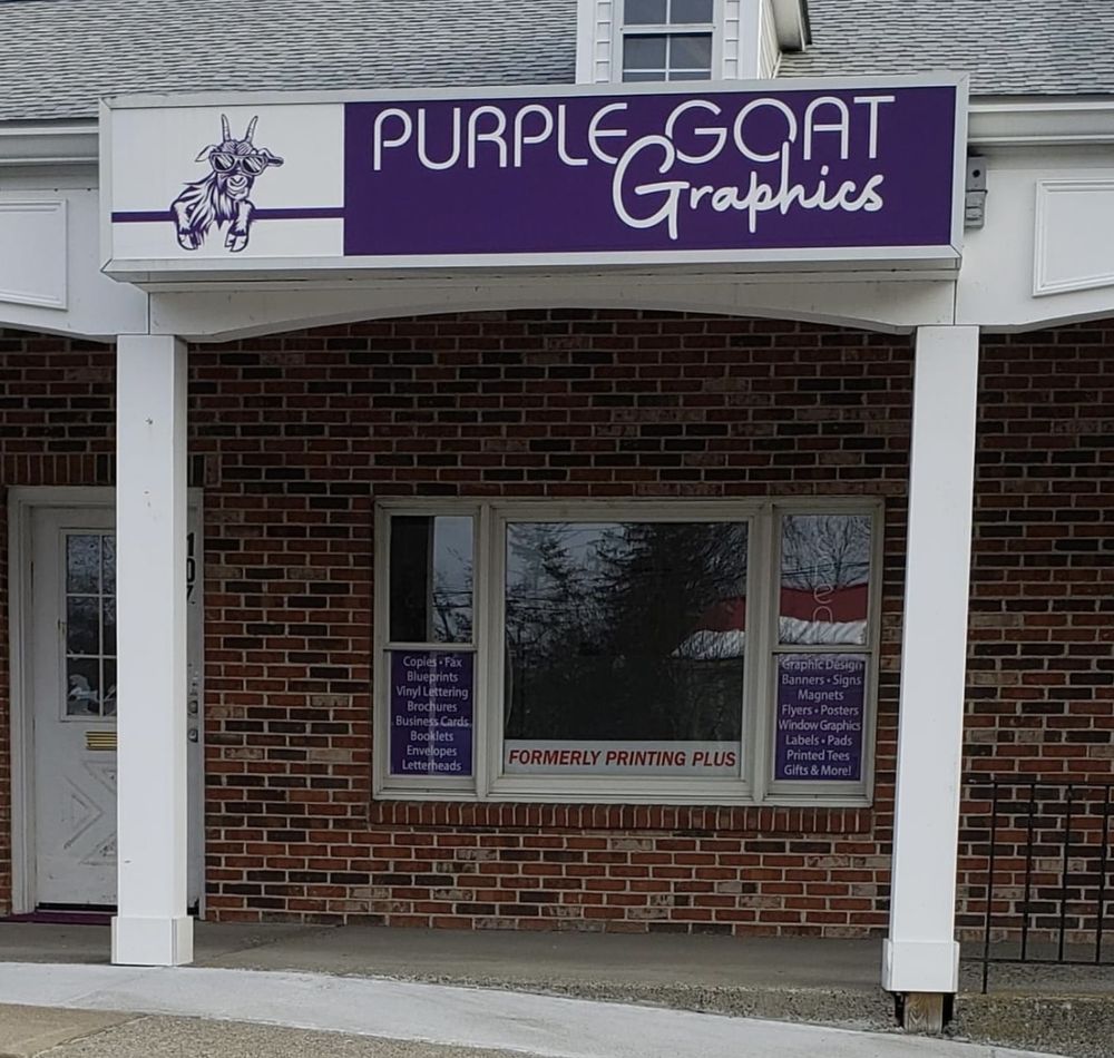 PURPLE GOAT GRAPHICS - Request a Quote - 228 NY-32, Woodbury, New York ...
