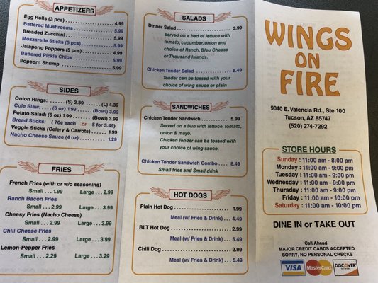 WINGS ON FIRE - 57 Photos & 96 Reviews - 9040 E Valencia Rd, Tucson, AZ ...