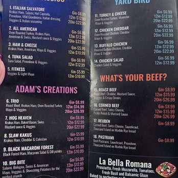 ADAM’S SANDWICH SHOP - Updated November 2025 - 27 Photos & 20 Reviews ...