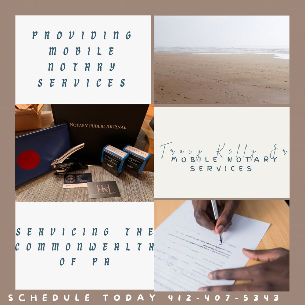 TRACY KELLY JR. MOBILE NOTARY SERVICES - Request a Quote - 21 Photos ...