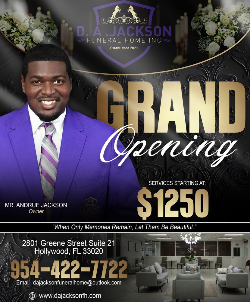 DA JACKSON FUNERAL HOME - Updated December 2025 - 17 Photos - 351 S ...