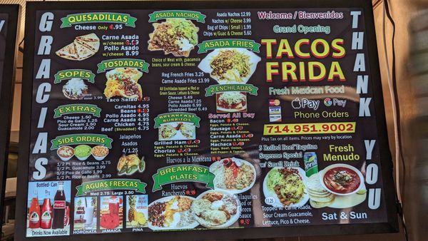 TACOS FRIDA - Updated October 2025 - 44 Photos & 25 Reviews - 17681 ...