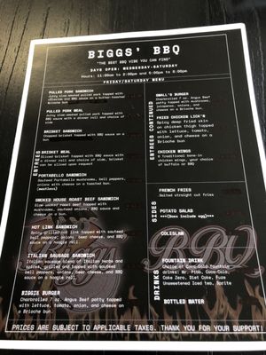 BIGGS’ BBQ - Updated December 2025 - 48 Photos & 32 Reviews - 405 W D ...