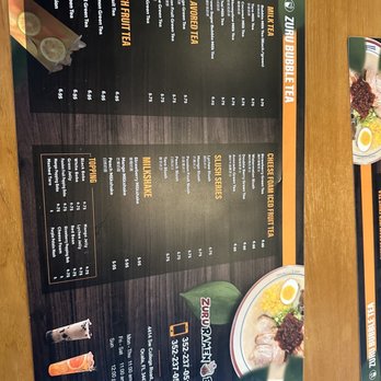 ZURU RAMEN & BOBA - Updated March 2025 - 92 Photos & 45 Reviews - 4414 ...