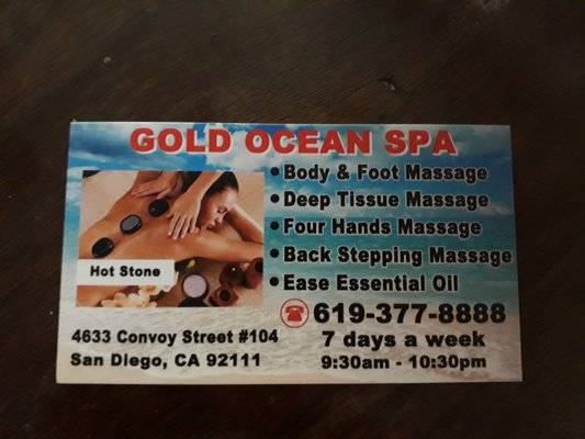 GOLD OCEAN SPA - 16 Photos - Massage - 4633 Convoy St, San Diego, CA ...