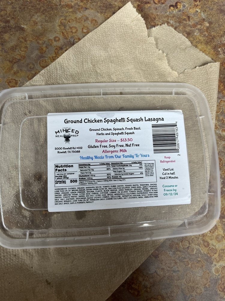MINCED MEAL PREP - Updated May 2026 - 10 Photos - 1300 W Ralph Hall ...