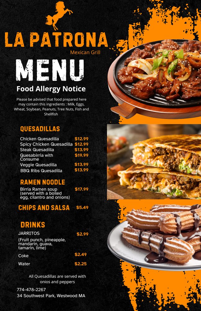 LA PATRONA MEXICAN GRILL - Updated October 2025 - 34 SW Park, Westwood ...