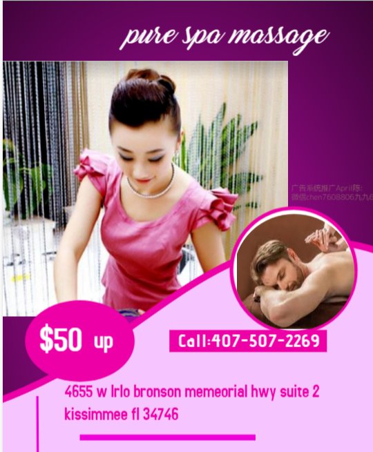 PURE SPA MASSAGE - Updated October 2025 - 4655 W Irlo Bronson Memorial ...