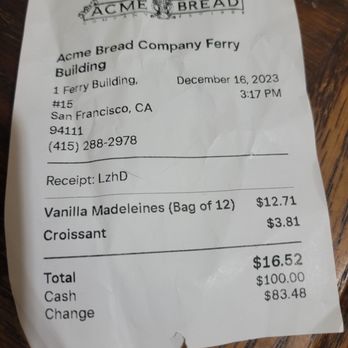ACME BREAD COMPANY - Updated April 2025 - 819 Photos & 977 Reviews - 1 ...