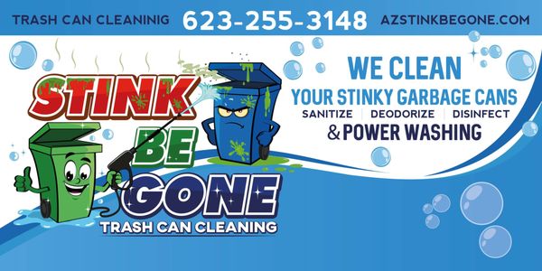 STINK BE GONE - TRASH CAN CLEANING - Updated October 2025 - Surprise, Arizona - Pressure Washers ...