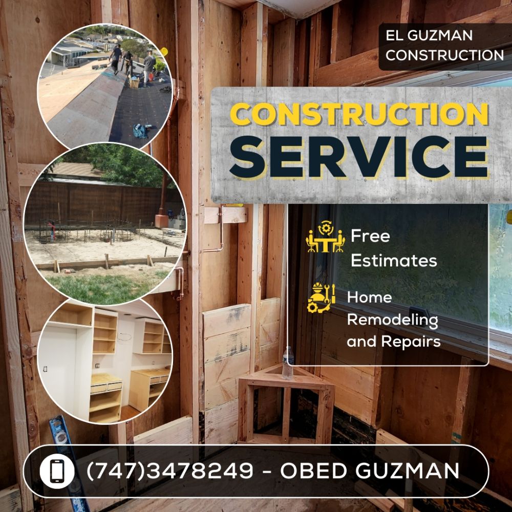EL GUZMAN CONSTRUCTION - Updated July 2024 - Los Angeles, California - Plumbing - Phone Number ...