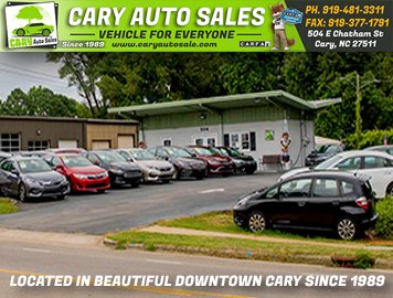 CARY AUTO SALES - Updated October 2025 - 25 Reviews - 504 E Chatham St ...
