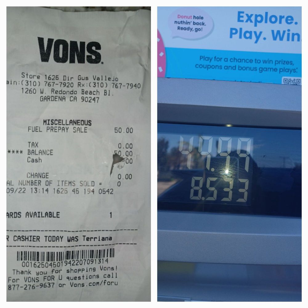 VONS GAS STATION - Updated November 2025 - 16 Photos & 21 Reviews ...