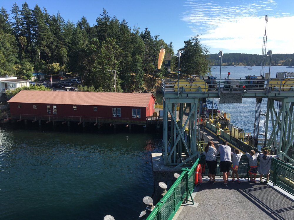 SHAW ISLAND FERRY TERMINAL - 12 Blind Bay Rd, Shaw Island, Washington ...
