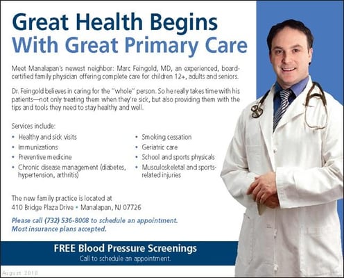 MARC FEINGOLD, MD - Updated December 2025 - 420 Bridge Plaza Dr ...