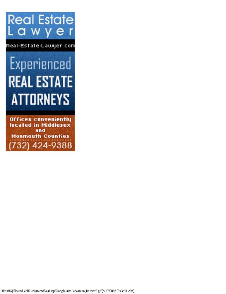 LEE R LEDERMAN-ATTORNEY AT LAW - Updated September 2025 - 27 North Main ...